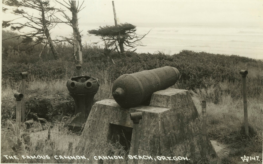 126 Years Ago: Cannon That Gave Two Oregon Coast Towns Their Names Was ...